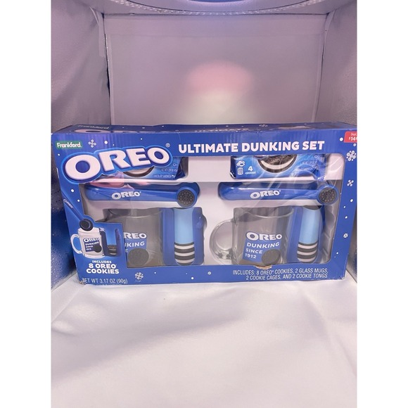 Oreo | Dining | Oreo Ultimate Dunking Gift Set With Oreo Cookies Glass ...